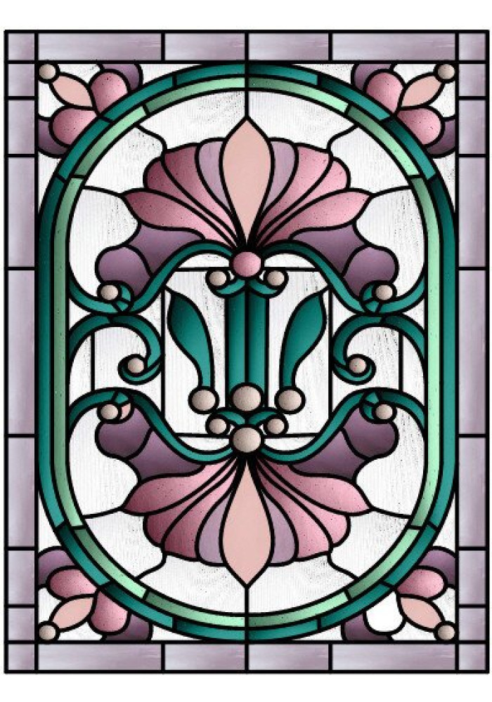 Vitraliu in stil clasic