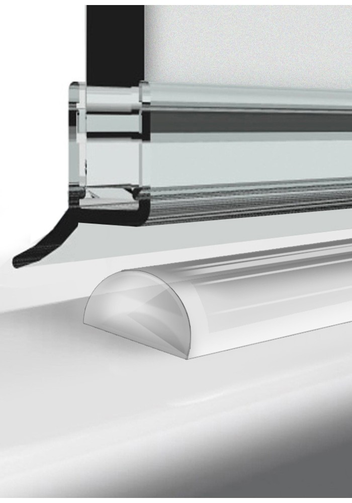 Usa sticla pentru dus, tip batanta, mata, ONE WAY BLACK