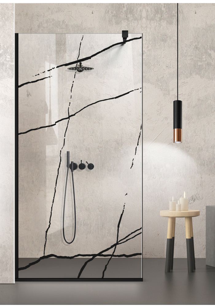 Paravan cabina de dus Walk In, aqua class MARBLE