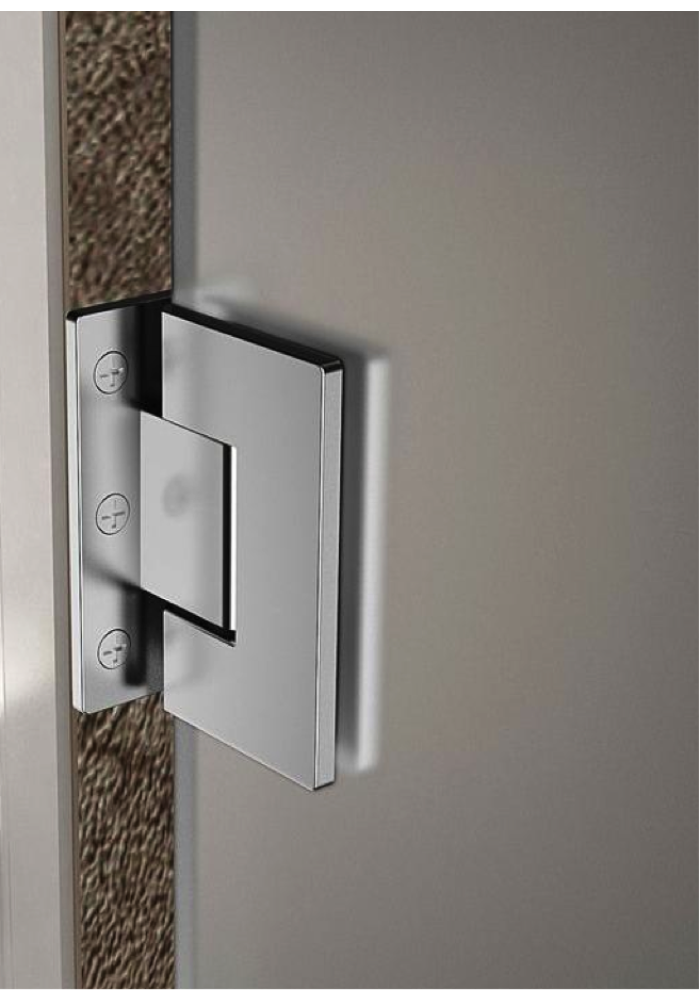 Paravan cada, sablata, sticla clara, 6 mm, model: VELLIS LINII