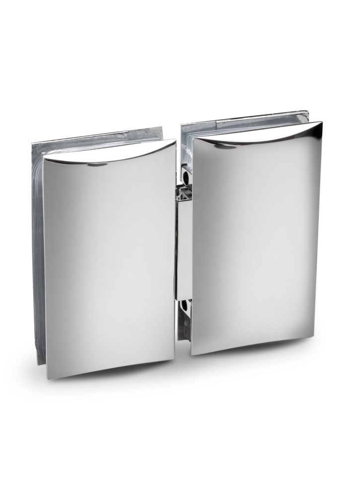 Balama usa sticla (perete-sticla) design modern - INOX lucios