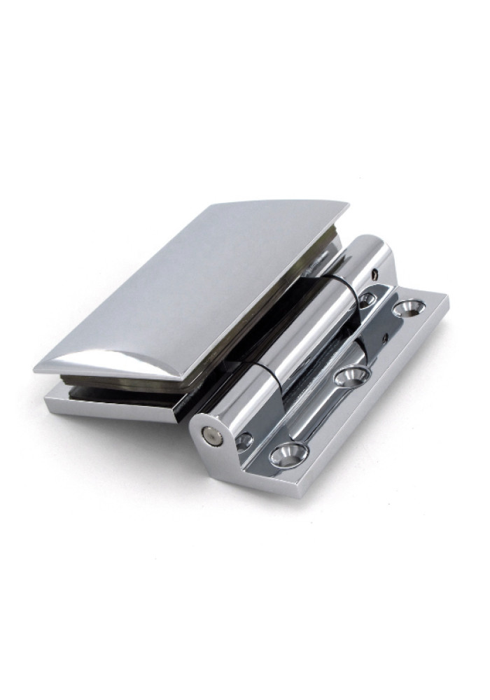 Balama usa sticla (perete-sticla) design modern - INOX lucios