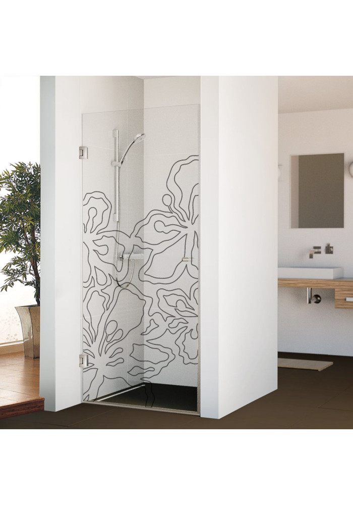 Usa sticla pentru dus, tip batanta, sticla clara, 6 mm, model: ONE WAY ...