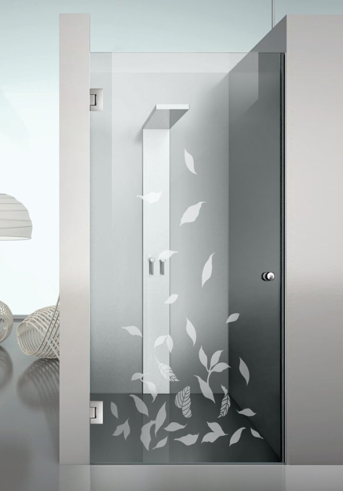 Usa sticla pentru dus, tip batanta, sticla clara, 6 mm, model: ONE WAY ...