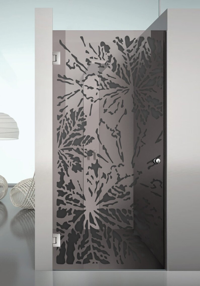 Usa sticla pentru dus, tip batanta, sticla bronz, 6 mm, model: ONE WAY ...