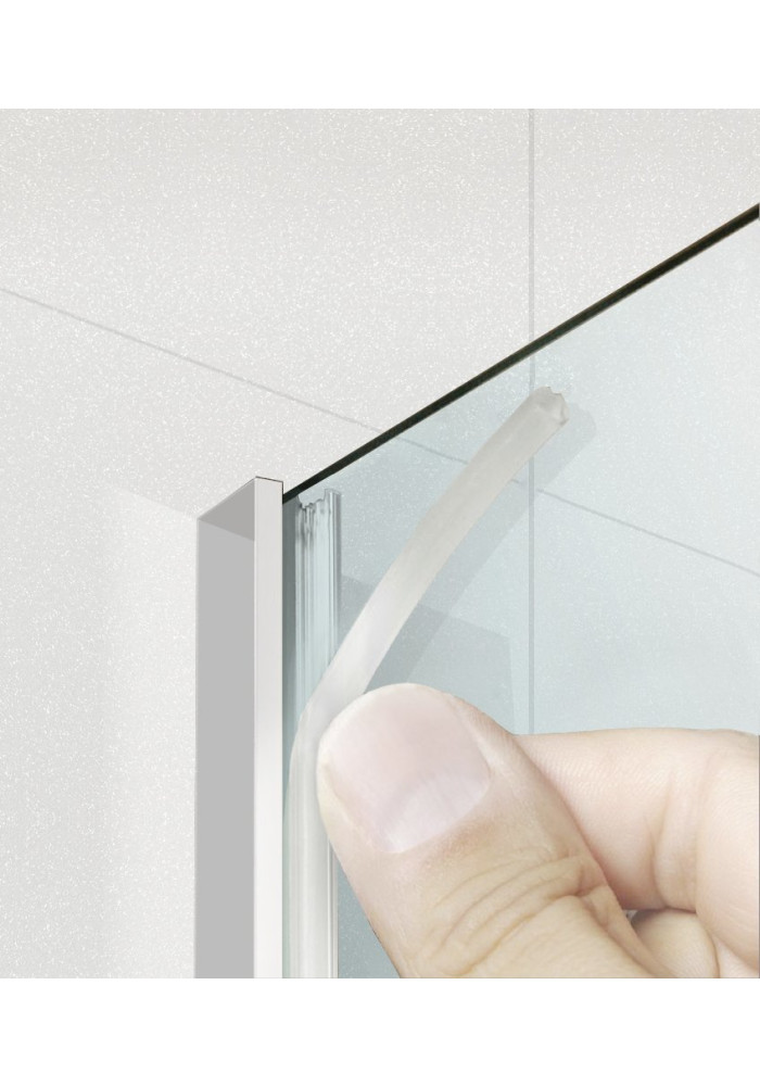 Paravan cabina de dus Walk in, sticla clara, 6mm, AQUACLASS MULTILINE