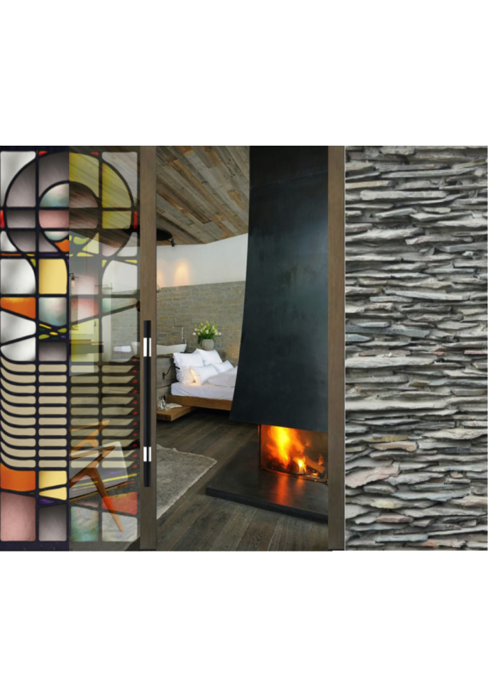 vitraliu in stil modern