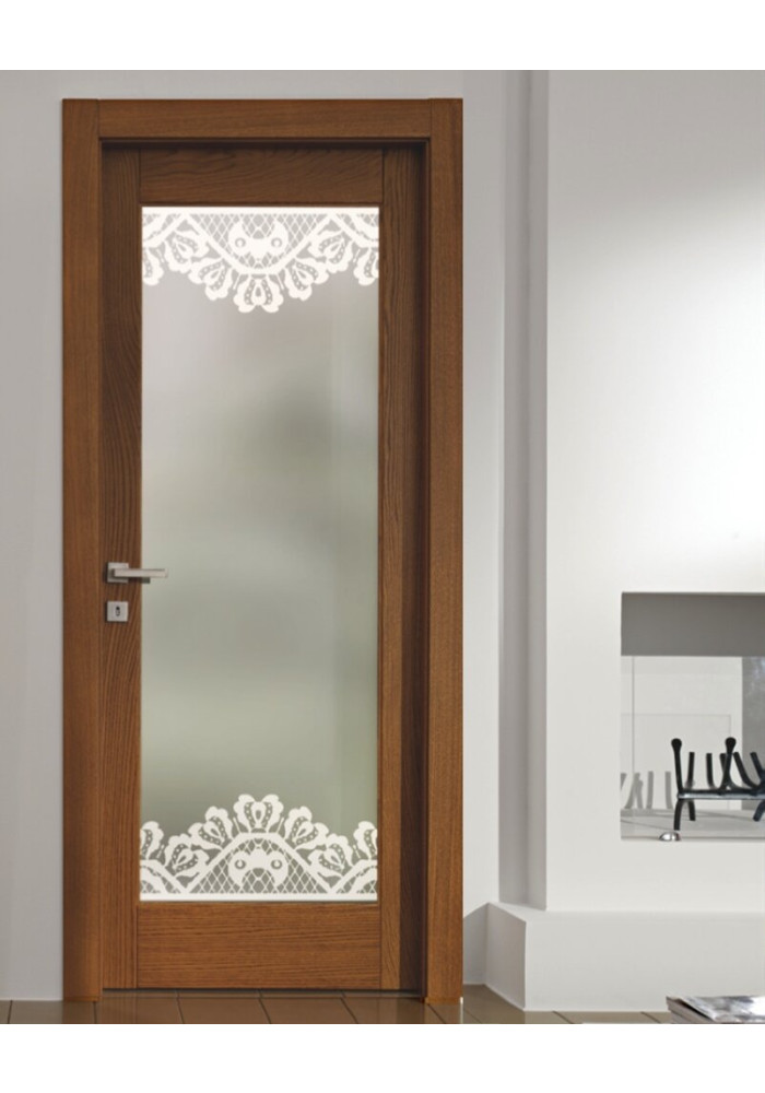 Geam decorativ pentru usa interioara, model Vintage 2