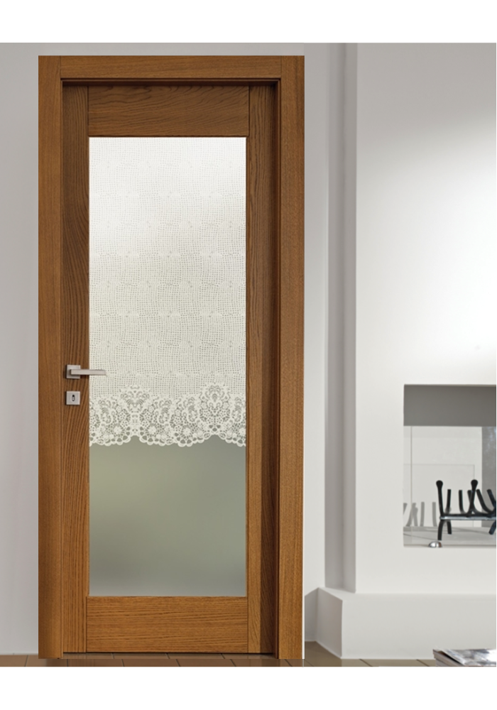 Geam decorativ pentru usa interioara, model VALENCIA 2