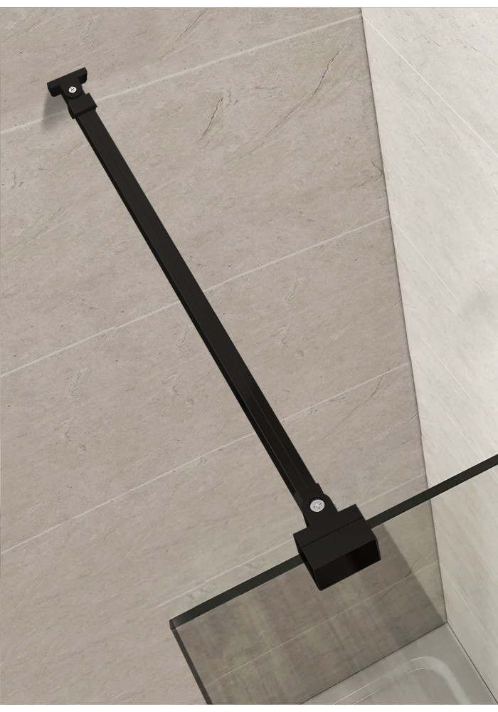 Paravan cabina de dus Walk in, sticla clara, 8 mm, model TREE