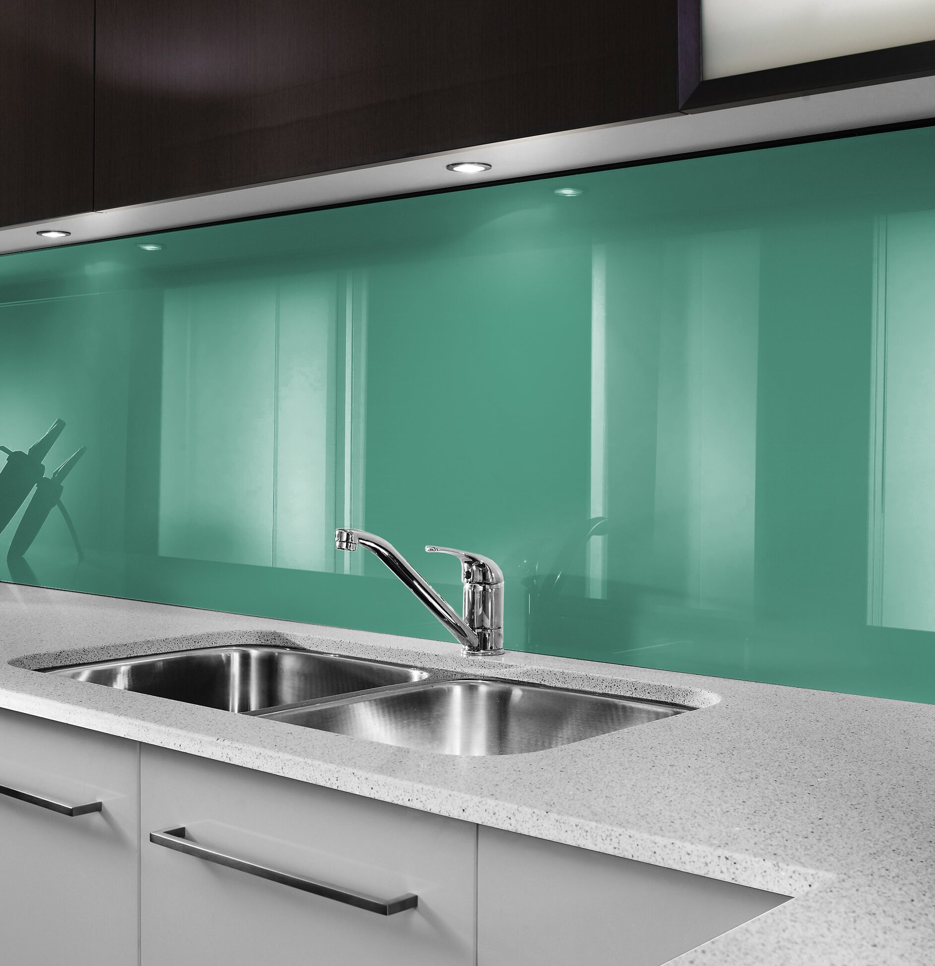 Sticla colorata, vopsita, securizata, slefuita, 6 mm, fara model, 60 cm ...